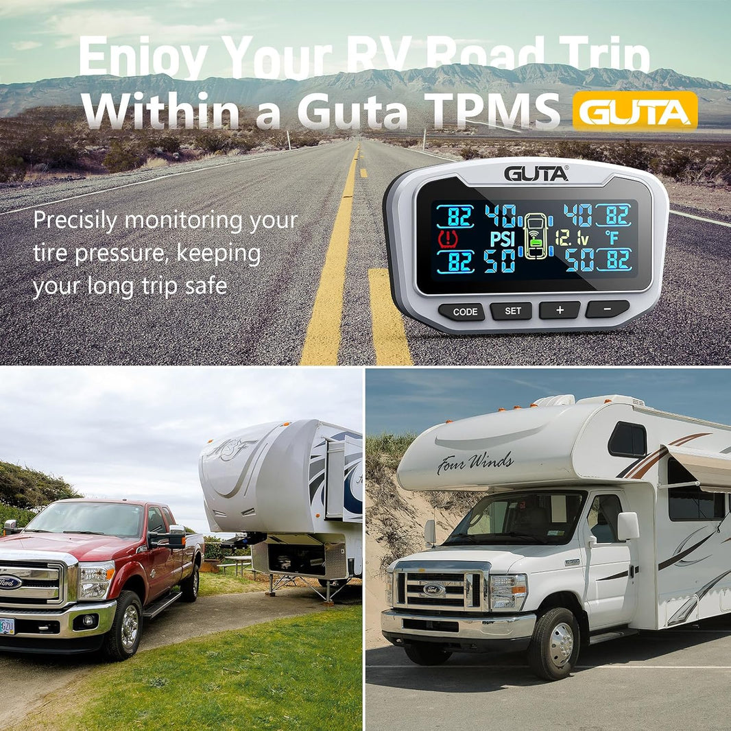 Guta®️ | Tire Pressure Monitoring Systems TPMS for RV, Trucks and SUVs