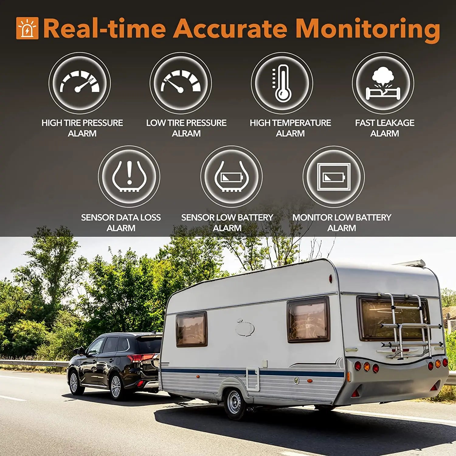 RV & Camper (TPMS) Tire Pressure Monitoring Systems | Guta®️